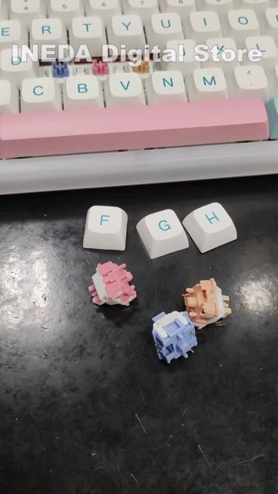 Outemu Switches Lubed Mechanical Keyboard Switch 5Pin Silent Tactile ...