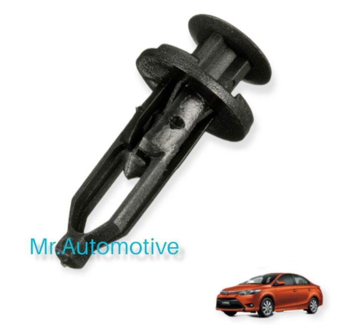 10/50 Pieces Front Bumper & Radiator Clip For Hilux Vigo, Fortuner and ...