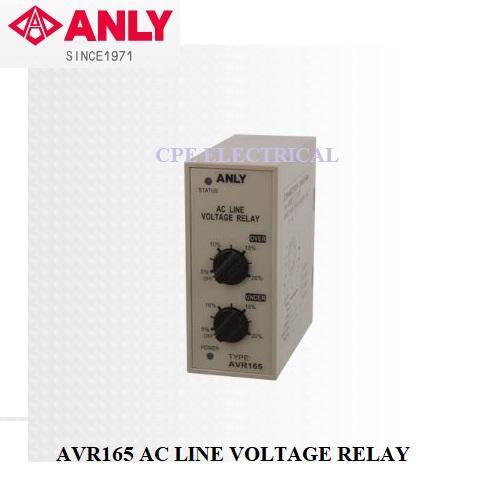 ANLY AVR165 AC LINE VOLTAGE RELAY | Lazada Malaysia