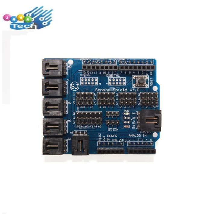 Arduino UNO R3 Sensor Shield V4 Digital Analog | Lazada Indonesia