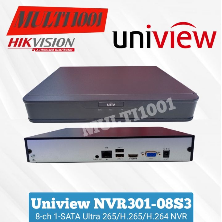 Uniview NVR301-08S3 Nvr Uniview 8 Channel | Lazada Indonesia