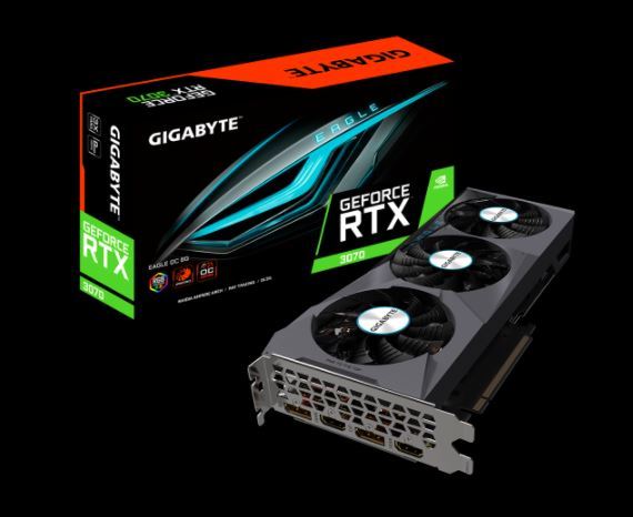 # GIGABYTE GeForce RTX 3070 EAGLE OC 8G GDDR6 # [GV-N3070EAGLE OC-8GD ...