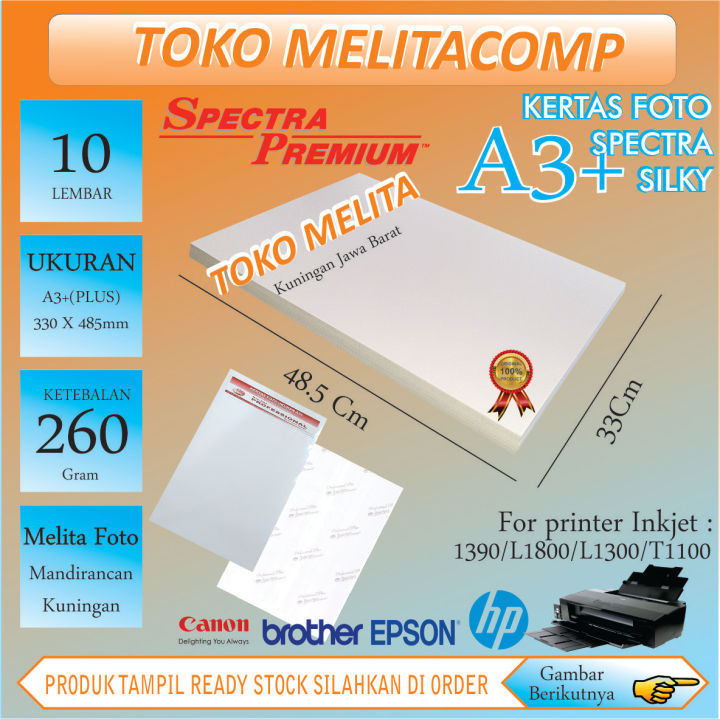Kertas Foto A3+ Silky RC Spectra | Lazada Indonesia