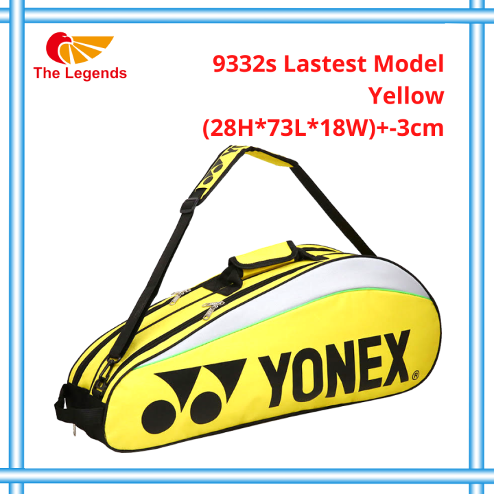 Yonex Badminton Bag Racket Bag pack 羽毛球包 羽球包 9338 9332 (Double ...