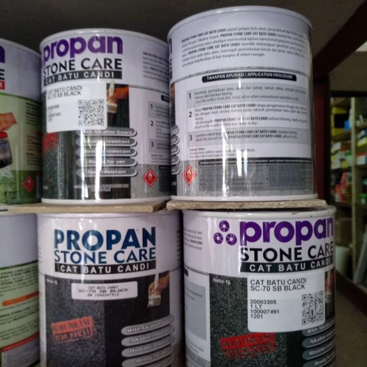 Propan Stone Care Cat Batu Candi SC-70 SB Black Hitam | Lazada Indonesia