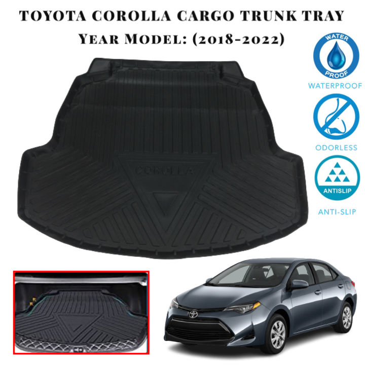 GECA Toyota Corolla 2018 2019 2020 2021 2022 Cargo Liner Trunk Tray ...