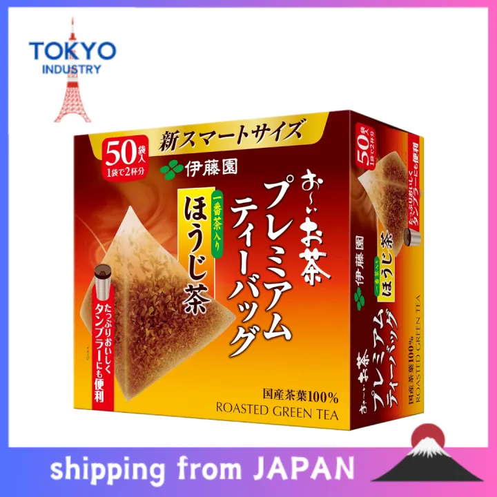 ITO EN Oi Ocha Premium tea bags Roasted green tea with first-grade tea ...