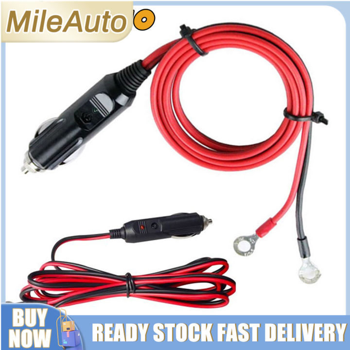 Mileauto Car Auto 12V Lighter Power Plug 12 Volts Heavy Duty 15A Male ...