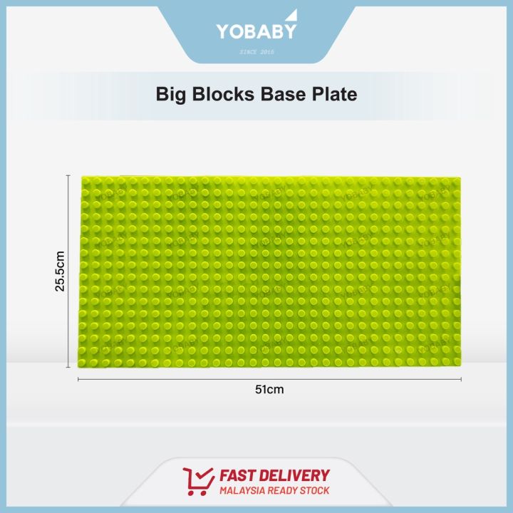 Big Building Blocks Base Plate For Kids | Lazada