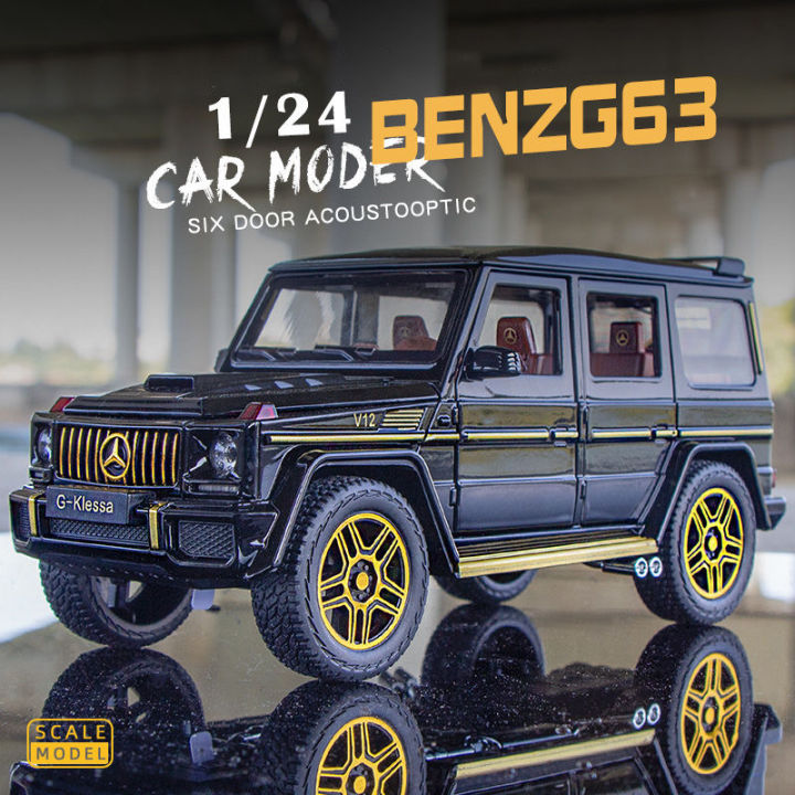 1/36 Mercedes Benz G63 AMG diecast car Zinc Alloy Model Toys Cars Light ...
