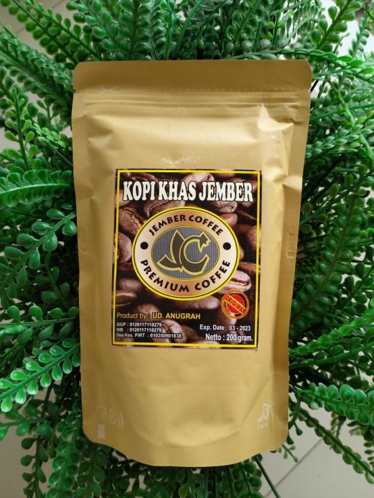 Premium Kopi Lanang 200gr | Jember Coffee | Lazada Indonesia