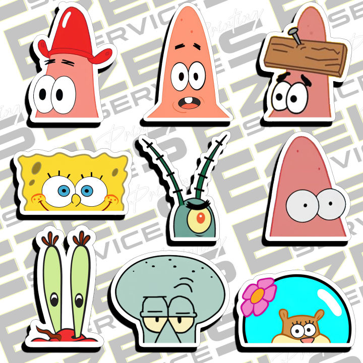 Peekers - Spongebob | Vinyl Stickers | Lazada PH