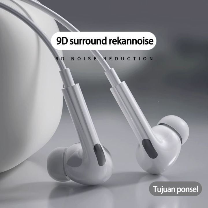 Earphone Magnetic Stereo in-Ear Kualitas Suara Yang Baik Bass Music ...