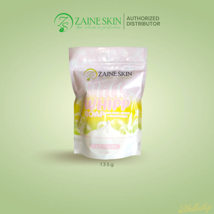 Zaine Skin Milk Whipp Soap with Snail Mucin + Niacinamide | Lazada PH