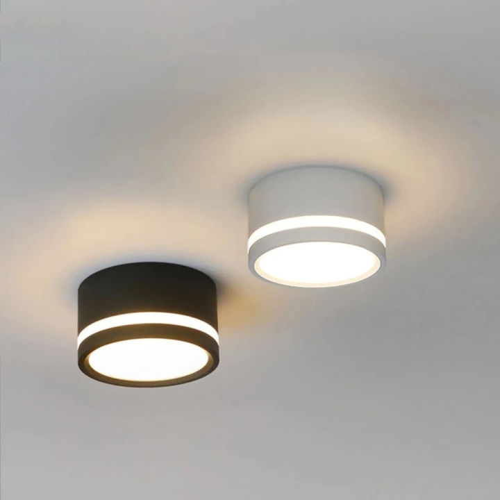 LED Downlight,Round Ceiling Spotlight,Surface Mounted Indoor Lighting ...