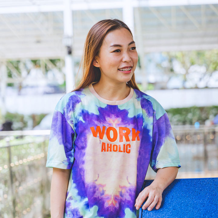 เสื้อเจ้าของ เสื้อคู่คนสัตว์เลี้ยง เสื้อมัดย้อม สกรีนคำอินเตอร์ | Clawset.BKK | Lazada.co.th