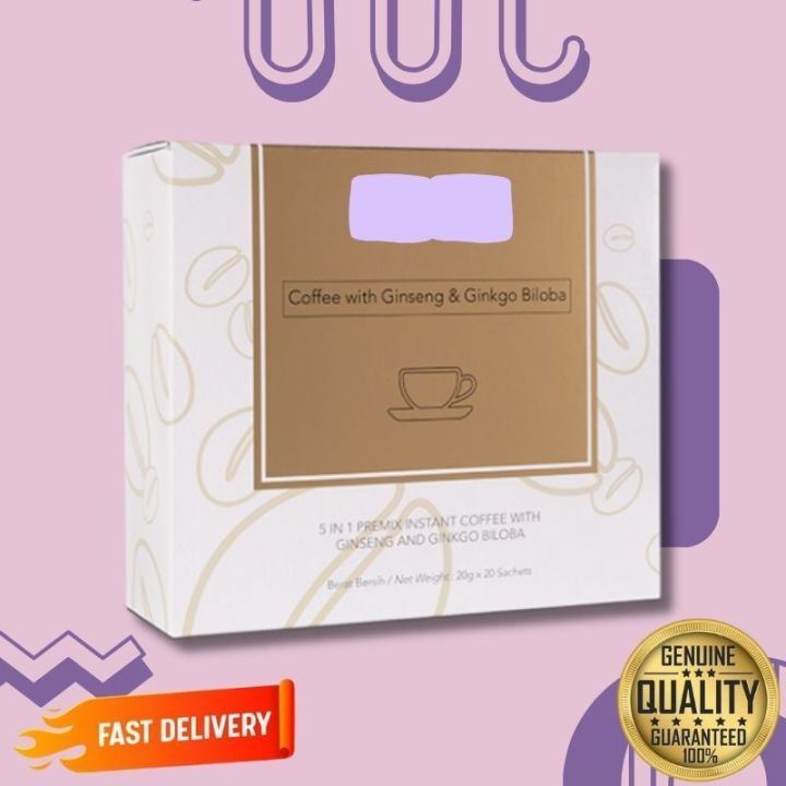 E.LK.EN. Elcafé Ginseng 人参即溶咖啡 (20g克 x 20 Sachets包) | Lazada