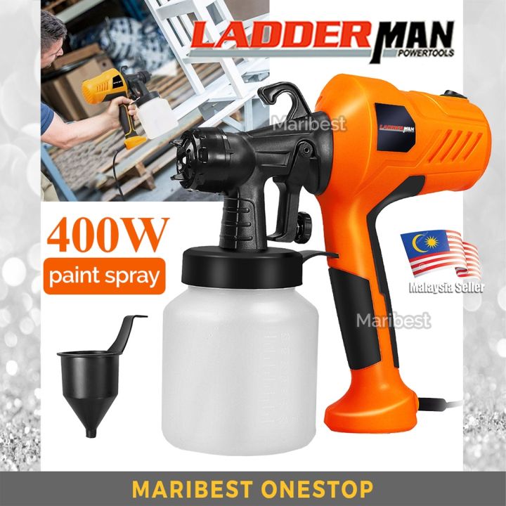 LADDERMAN LDM-1000 800ml 400W Electric Paint Sprayer Gun With Three ...