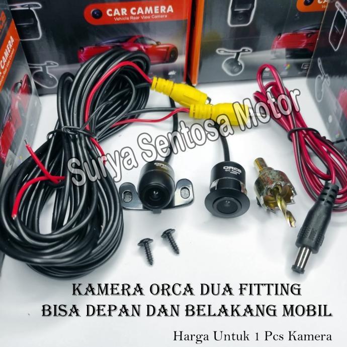 Kamera Depan Mobil Merek Orca Atau Front Camera Orca Dual Fitting ...