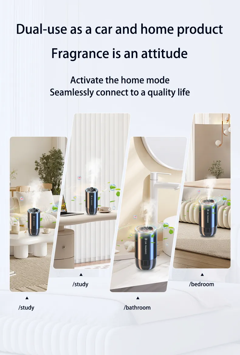 tlk7k5 Refresher with LED and starry light aromatherapy diffuser Car ...