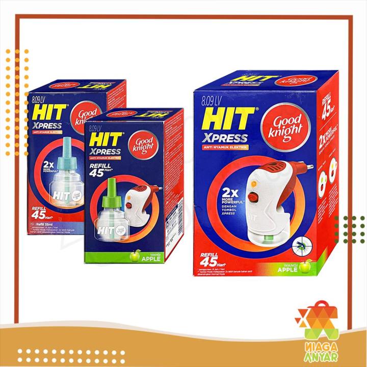 NA HIT Good Knight Xpress Anti Nyamuk Elektrik Tanpa Asap Set / Alat ...