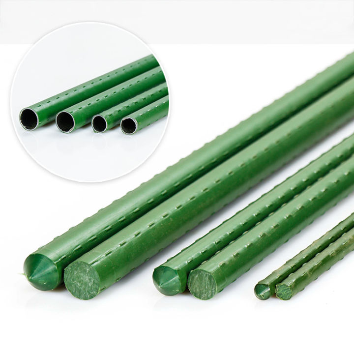 Gardening Bracket - Overmolded Steel Pipe Plant Support Pole for Growth ...