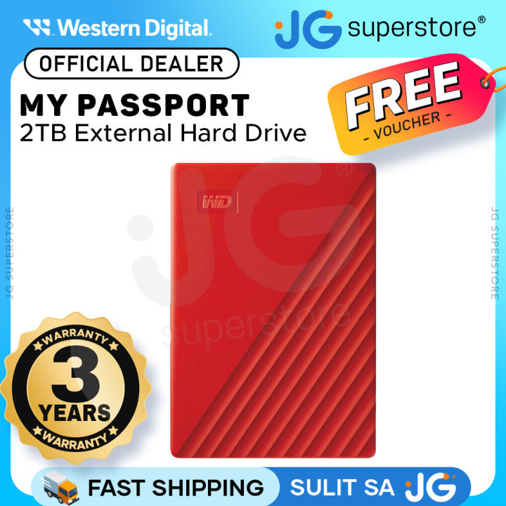 Western Digital WD My Passport Slim External HDD Storage 1TB / 2TB ...