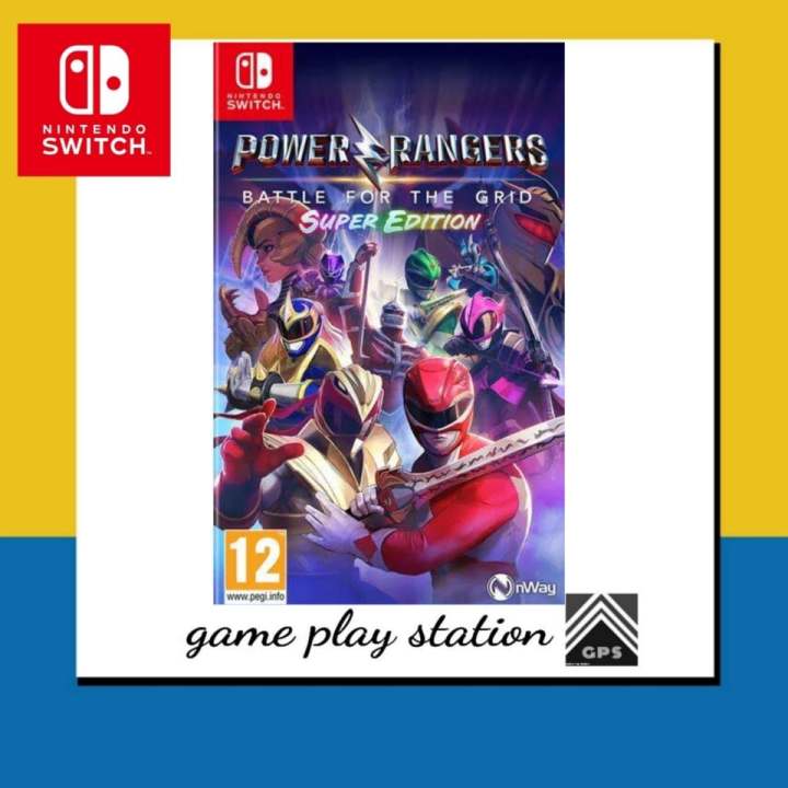 nintendo switch power rangers battle for the grid super edition ...
