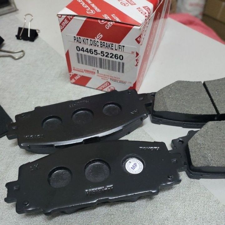 TOYOTA VIOS NCP93 J&E SPEC LEXUS CT200H TOYOTA YARIS FRONT DISC PAD ...