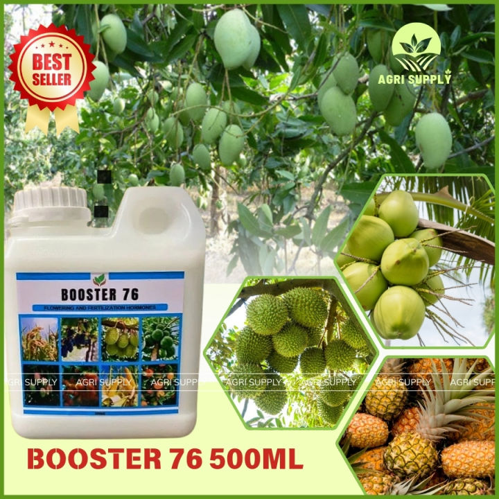 Booster 76 500ml–Organic Fertilizer for Plantations, Strong Flowering ...