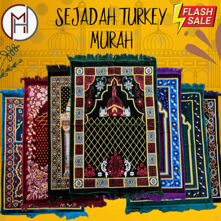 Sejadah Turkey Murah | Pelbagai Pilihan Warna | Quality Tinggi Harga ...