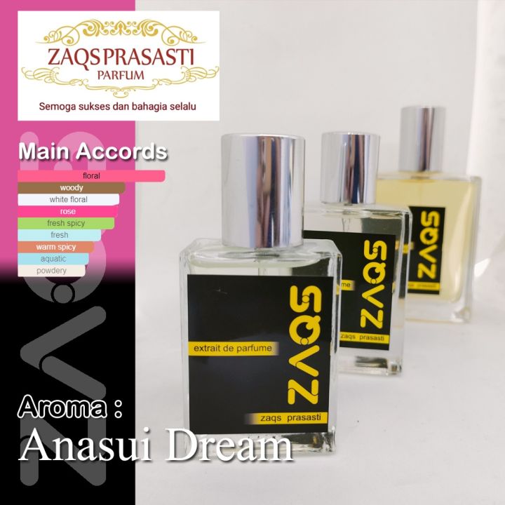 Zaqs Parfum untuk pria dan wanita searah Anasui dream parfum tahan lama ...