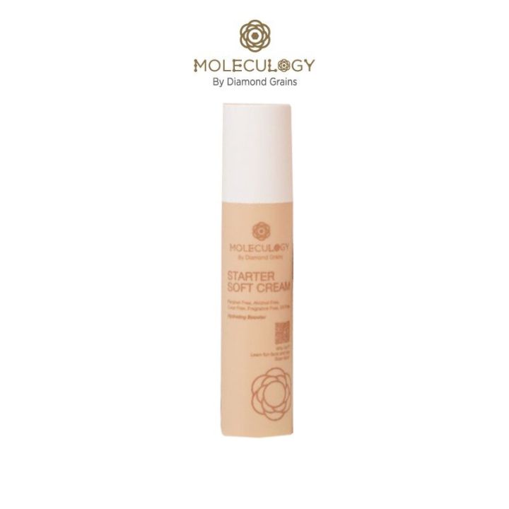 MOLECULOGY Starter Soft Cream สตาร์ทเตอร์ ซอฟท์ ครีม ขนาด 50g | Lazada ...