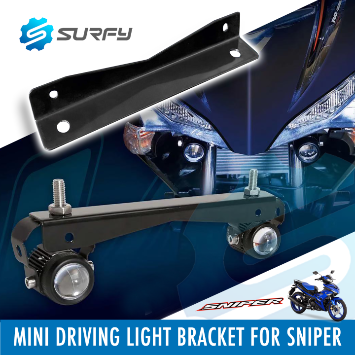 Sniper150 LED Light Bracket Led Holder For Mini Driving Light Bluewater ...