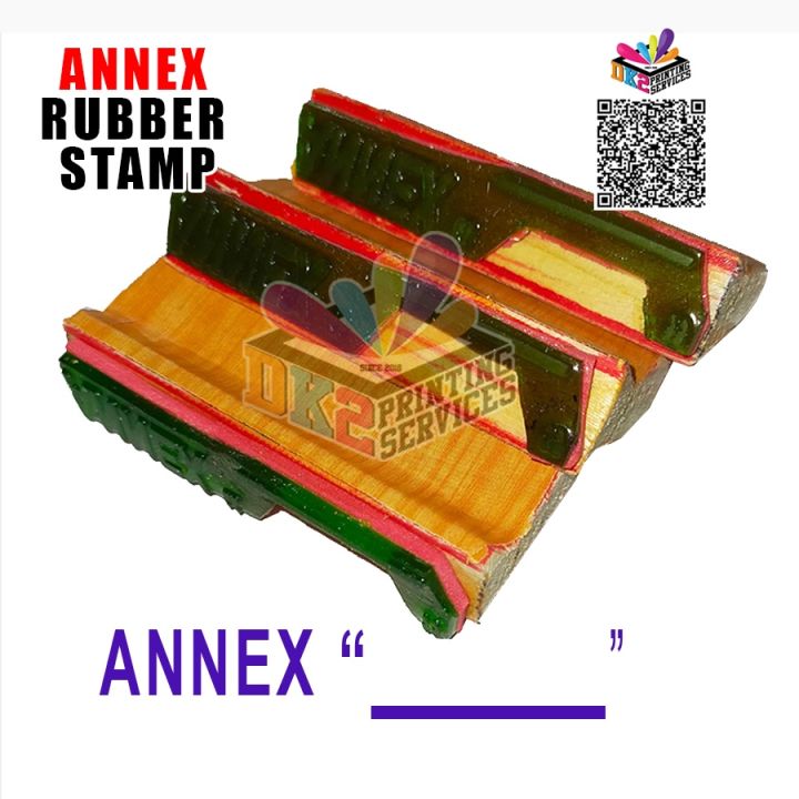 ANNEX " Atty's " Customized Rubber Stamp wood handle (Ready to use ...