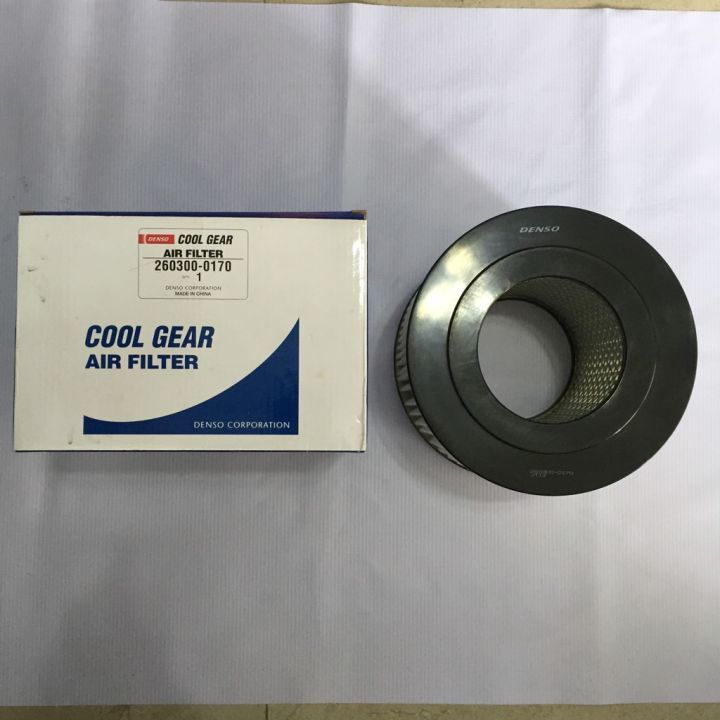 ORIGINAL/GENUINE DENSO COOL GEAR ENGINE AIR FILTER FOR TOYOTA PRADO ...