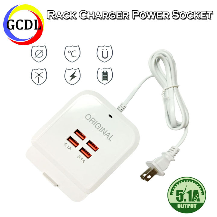 Original Rack Charger Power Socket 2PD+2USB Stent / 4 USB Stent Socket ...