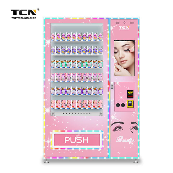 TCN Self-Service Beauty Vending Machine Touch Screen False Lashes And ...