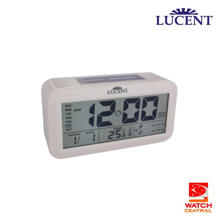 Lucent Digital Alarm Clock R883 Table Clock (Blue, Green, White ...