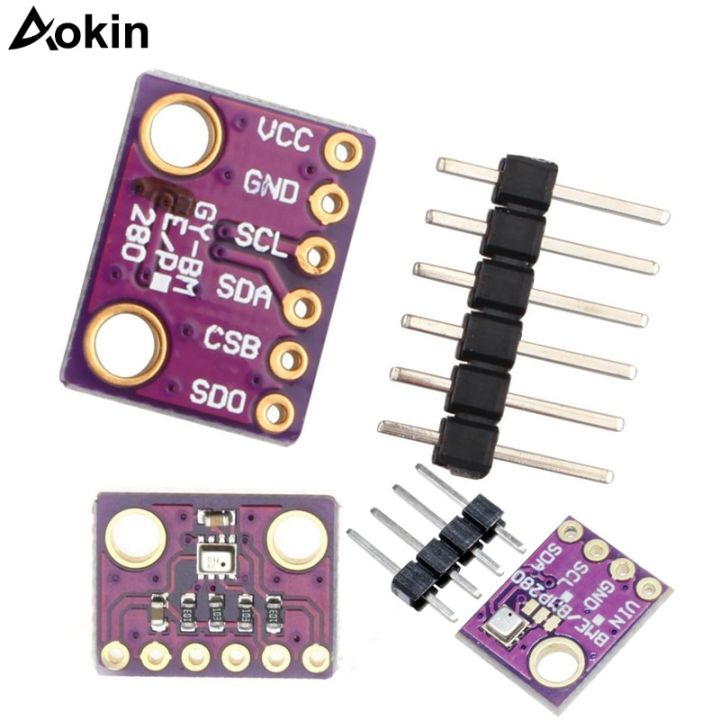 Bme280 Atmospheric Pressure Sensor Temperature Humidity Sensor Breakout ...