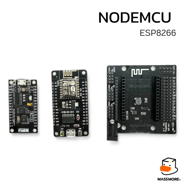 NodeMCU V3 บอร์ด ESP8266 Arduino Lua WIFI หน่วยความจำ Flash 32MB USB ...