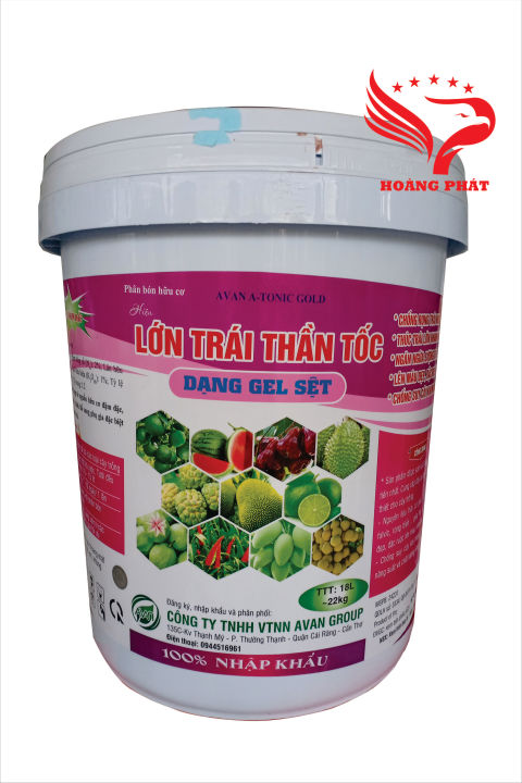 Xô Lớn Trái Thần Tốc 22Kg - Thúc Trái Lớn Nhanh Và Đồng Đều - Ngăn Ngừa ...