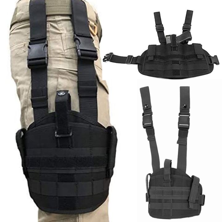 【CW】 Pouches Panel Holster Leg Molle Drop Tactical - Aliexpress | Lazada PH