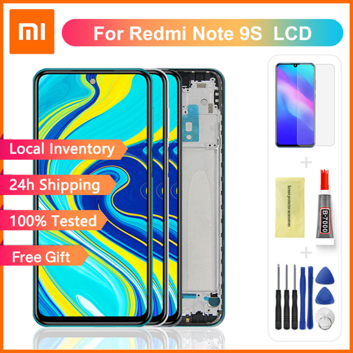 Origianl Screen For Redmi Note 9S / Redmi Note 9 Pro LCD Display Touch ...