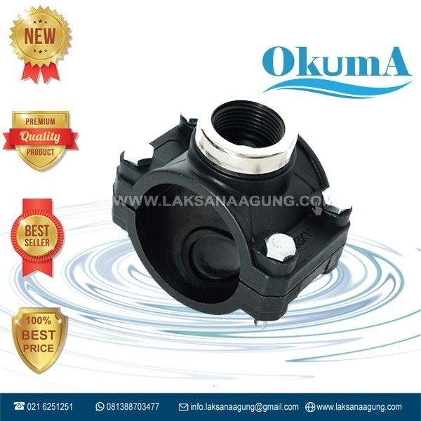 Clamp Saddle Hdpe 63 x 1'' Inch | saddle pipa hdpe 2 x 1" pipa pvc ...