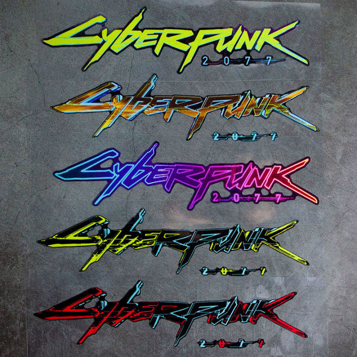 JDM Sticker Cyberpunk 2077 Car Sticker Cyberpunk Electric Car ...