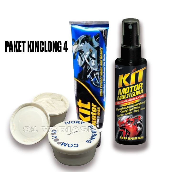 PAKET Kit Motor Multiguna + Kit Motor Paste Wax Metallic + Ivorry ...