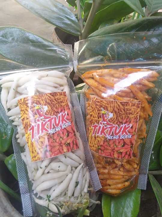 Camilan Tiktuk Citruk Jetruk Cikruh Kriuk Gurih Pedas Original Khas ...