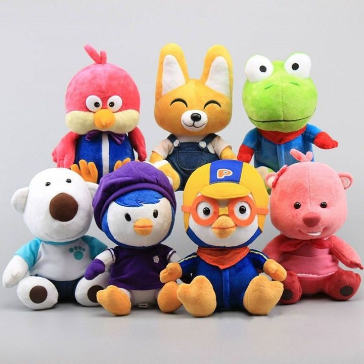 【พร้อมส่ง】ของเล่นตุ๊กตาการ์ตูน Pororo Little Penguin Petty Eddie Crong ...