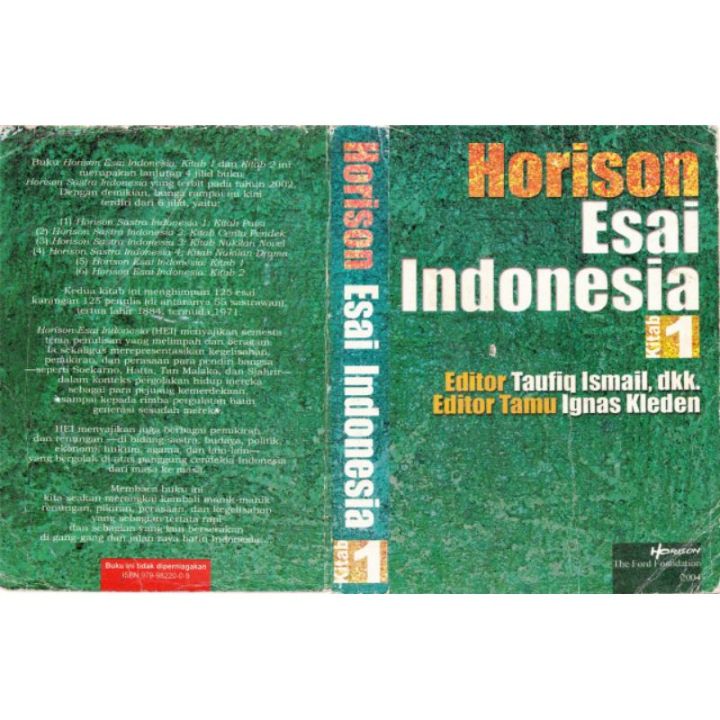 Horison Esai Indonesia: Kitab 1 | Lazada Indonesia